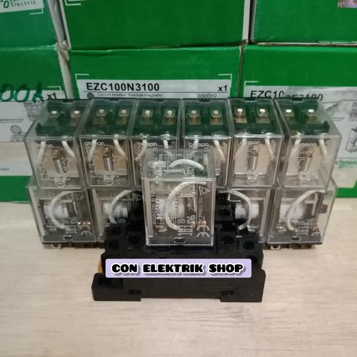 Jual RELAY OMRON LY2 12VDC ORIGINAL + SOCKET - Jakarta Pusat - CON ...