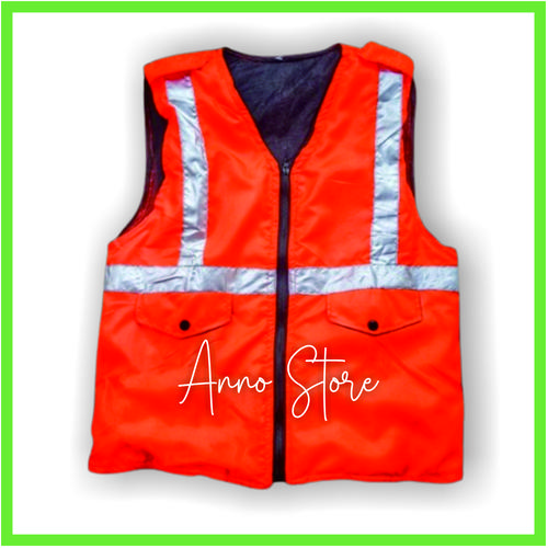 Jual ROMPI SAFETY K3 PROYEK ROMPI PARKIR MERAH ADEM ANTI AIR - Orange ...