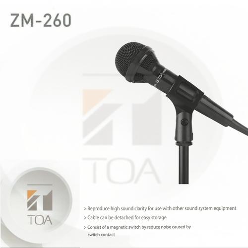 Jual Microphone TOA ZM - 260/320/420/520 - ZM - 520 - Kota Semarang ...