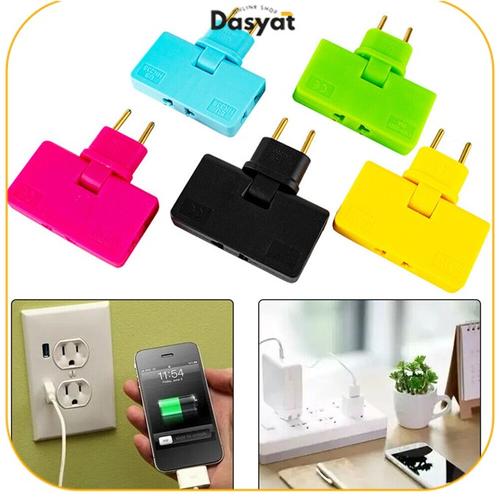 Jual DOS Power Socket Plug in 3 Lubang Stop kontak Colokan Lipat ...