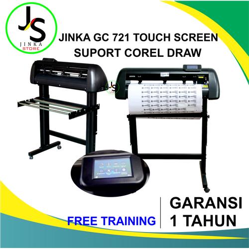 Jual Mesin Cutting Sticker Jinka GC 721 Pro Led / Contour Cut/CorelDRAW ...