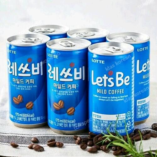 Jual lotte lets be mild coffe 175ml/minuman kopi susu - Jakarta Selatan ...