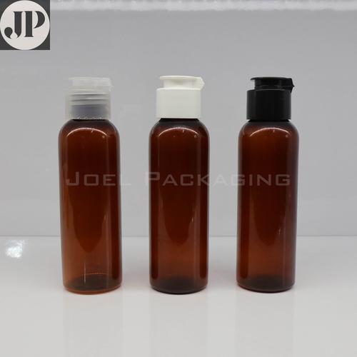 Jual BOTOL 100ML AMBER FLIPTOP JAMUR CLEAR PUTIH HITAM 100 ML PET ...
