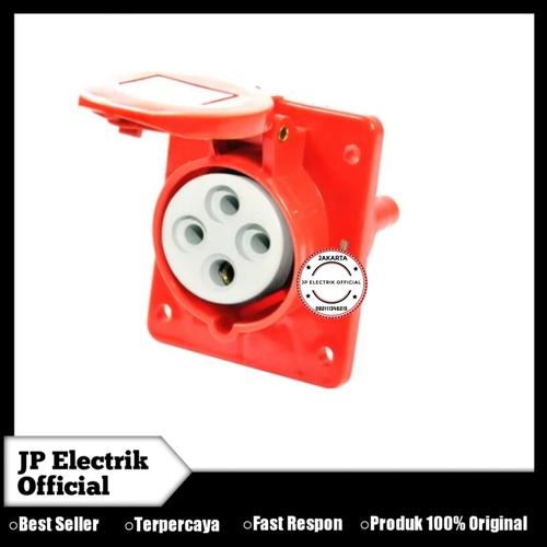 Jual Stop Kontak Genset 4 Pin 32A CEE 424 Panel Mounting Socket 4 Pin 32A - Jakarta Pusat - JP ...