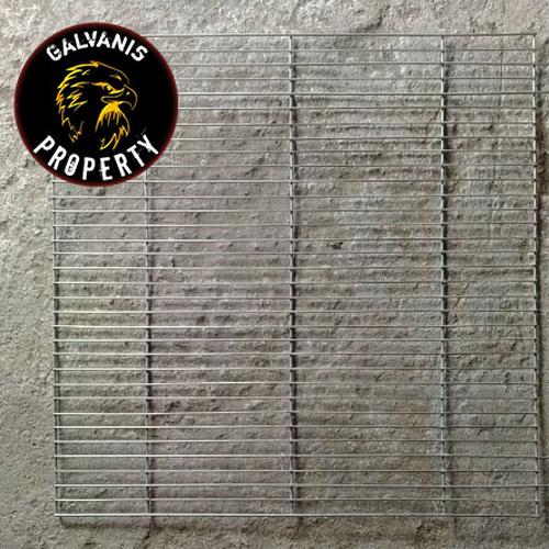 Jual ram besi galvanis/ram pagar/sekat/panel galvanis 50cm jarak jeruji ...