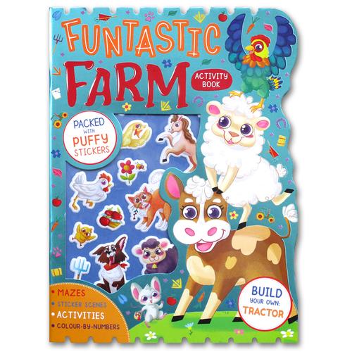 Jual Funtastic Farm Activity Book Packed With Puffy Stickers - Jakarta ...