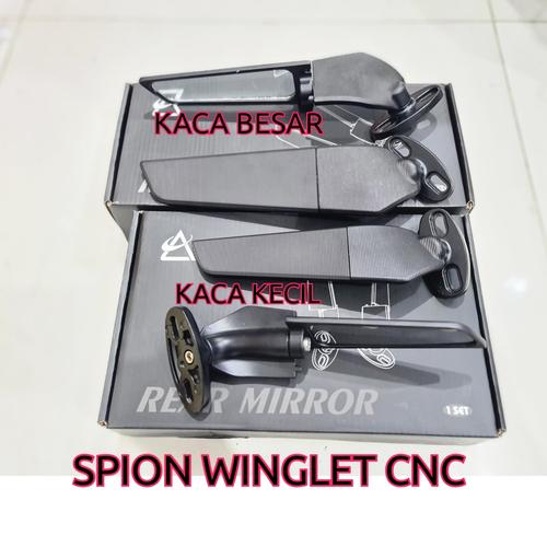 Jual SPION WINGLET CNC REAR MIRROR FERING NINJA 250/CBR /R25/R15 KACA ...