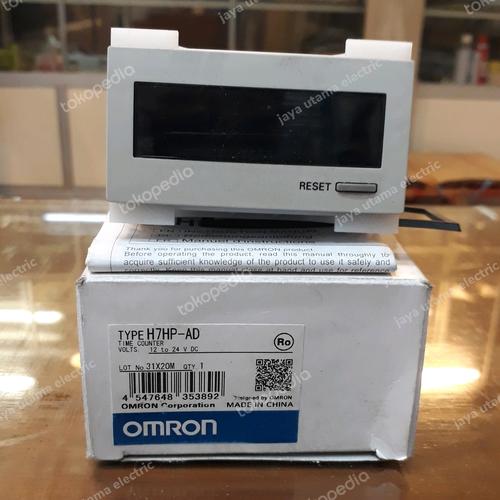 Jual OMRON Time Counter H7HP--AD 12 - 24V DC - Jakarta Barat - jaya ...