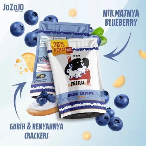 Jual Miru Creamy Series Blue Crisps Blueberry Cracker 60ML Jozojo ...