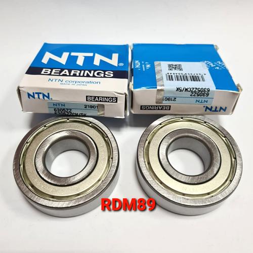 Jual BEARING 6305 ZZ NTN TUTUP BESI DIMENSI BEARING 25X62x17MM ...