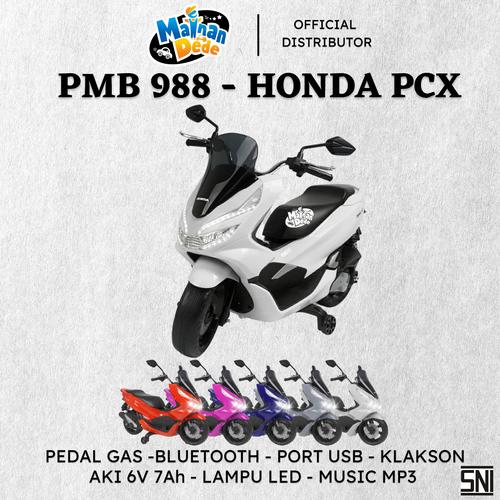 Promo Motor Aki Anak PMB 988 Honda PCX Lisensi - Silver, EXTRA PACKING ...