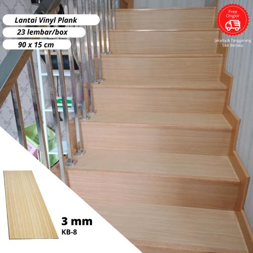 Jual Lantai Vinyl 3mm Murah Motif Kayu Vinil Flooring - A2001 (2mm ...