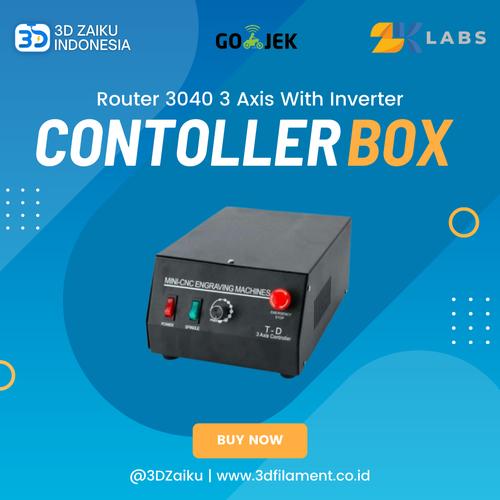 Jual CNC Router 3040 3 Axis Controller Box with Inverter - 300W ...