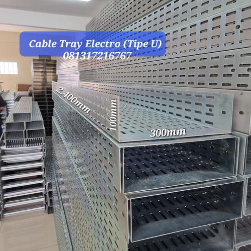 Jual Kabel Tray 300x100x2400mm Electro/Hotdip Galvanis (Tipe U dan Tipe ...