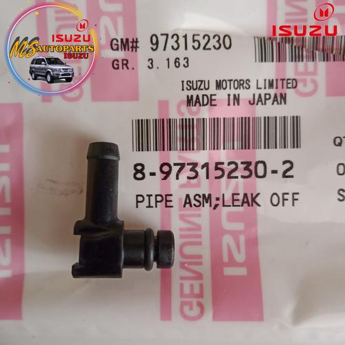 Jual PIPA L LEAK NOZZLE NOSEL INJECTOR INJECTION ISUZU DMAX 4JJ 4JK MUX ...