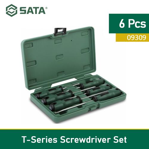 Jual OBENG SET 09309 - 6PC T-SERIES SCREWDRIVER SET SLOTTED & PHILLIPS ...