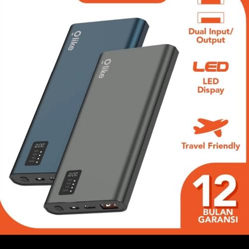 Jual Olike powerbank p2 10000mah fast charging two way chaging pd20w ...