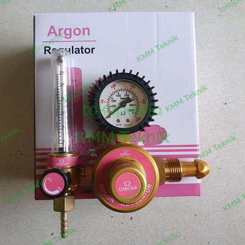 Jual OMEGA REGULATOR LAS ARGON REGULATOR GAS ARGON TIG LAS STAINLESS ...