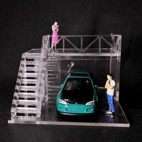 Jual Diorama Akrilik Acrylic & Box Akrilik Acrylic Scale 1/64 - Diorama ...