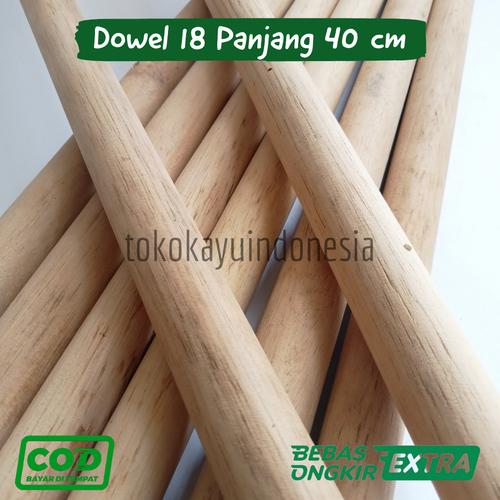 Jual Dowel Kayu 18 Panjang 40 cm - Kab. Bogor - Toko Kayu Indonesia ...