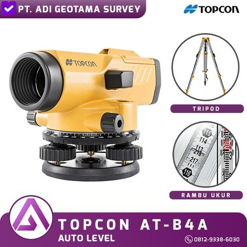 Jual Auto Level AT-B4a Topcon WP ATB 4a ATB4 Leveling Automatic Waterpass - Unit Saja - Jakarta ...