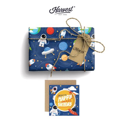 Jual Paket Kertas Kado & Kartu Ucapan Harvest Wrap Kit Playground ...
