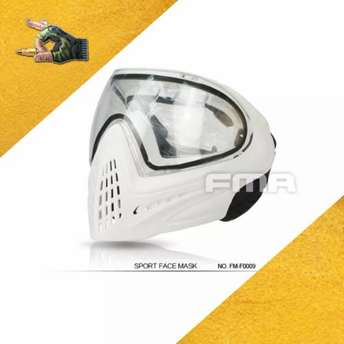 Jual FMA F1 FULL FACE AIRSOFT PAINTBALL MASK SPEEDSOFT DOUBLE LAYER ...