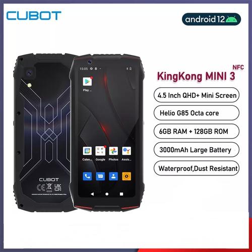 Jual Cubot Kingkong Mini 3 - Rugged 6GB+128GB 3000mAh Android 12 NFC ...