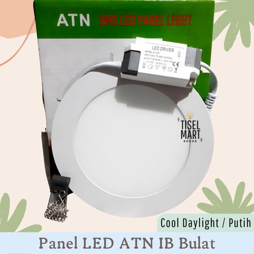 Jual Panel LED Downlight ATN Bulat Putih INBOW IB Plafon 6W 9W Lampu ...