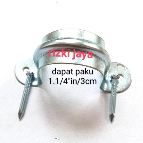 Jual klem Plat Besi 1" inch Tebal/pipe Clamp/Klem - Kota Tangerang ...