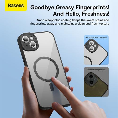 Jual Baseus Frame Series Bumper Case iPhone 14 Plus Pro Max MagSafe ...