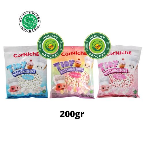 Jual Corniche Tiny Marshmallow Sprinkles / Marshmallow Kecil 200gr ...