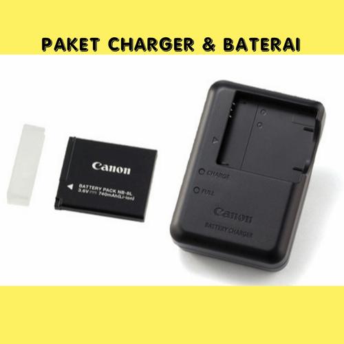 Jual Charger & Baterai Canon A3100 A3200 A3300 IS - A3100IS A3200IS ...