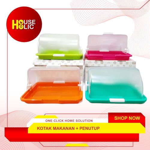 Jual Tempat Roti Kue Makanan Dengan Tutup / Breadcase Muffin 2025 ...