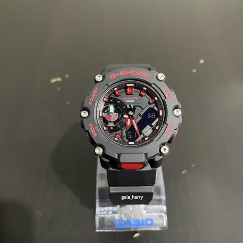 Jual Casio Gshock GA 2200BNR-1ADR / GA2200BNR-1A Ignite Red Series ...