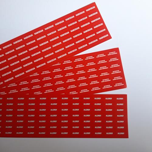 Jual Stiker Label Allergy Habiskan Antibiotik - allergy - Kota ...