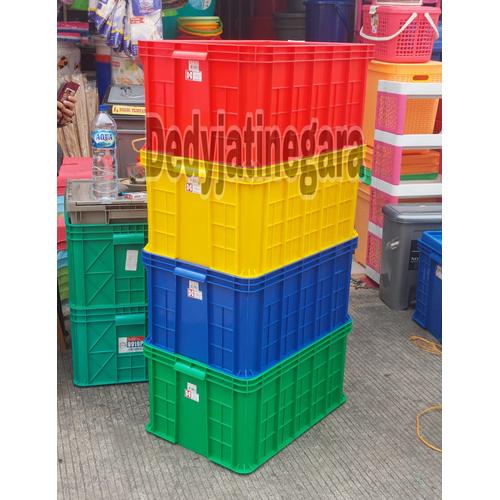 Jual 64 x 43 x 38 Container Box Plastik Hanata 2104/ Keranjang Industri ...