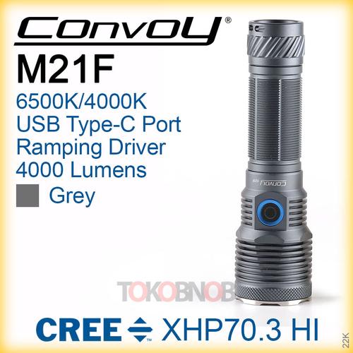 Jual Convoy M21F Cree XHP70.3 HI Ramping Driver Flashlight - Senter LED ...