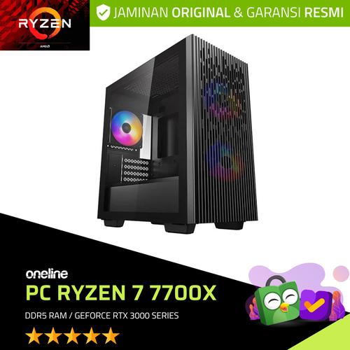 Promo PC RAKITAN Gaming Design | Ryzen 7 7700X / DDR5 / GeForce RTX ...