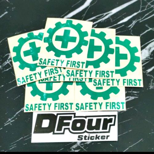 Jual STICKER STICKER SAFETY FIRST STICKER MOTOR MOBIL CUTTING - Jakarta ...