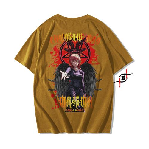 Jual MAKIMA ANGEL DEVIL ANIME CHAINSAW MAN / CHAINSAWMAN BAJU KAOS ...