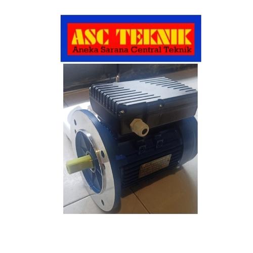 Jual BONZER Dinamo Motor 4P 1.5HP 1.1KW 220V FLANGE MOUNTED B5 1Phase ...