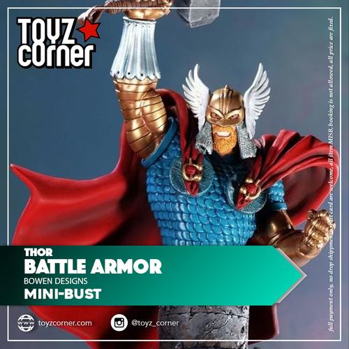 Promo Bowen Designs Marvel Mini Bust Thor (Battle Armor) Cicil 0% 3x ...