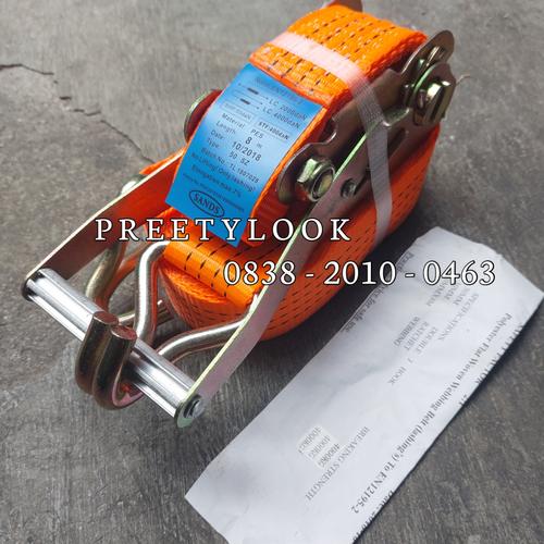 Jual Ratchet Lashing 2 inch x 6 Meter Tali Pengikat Barang Kapasitas 5 ...