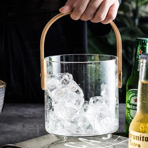 Jual Keranjang buah Ember minuman serbaguna Glass Fruit Bucket Ice ...