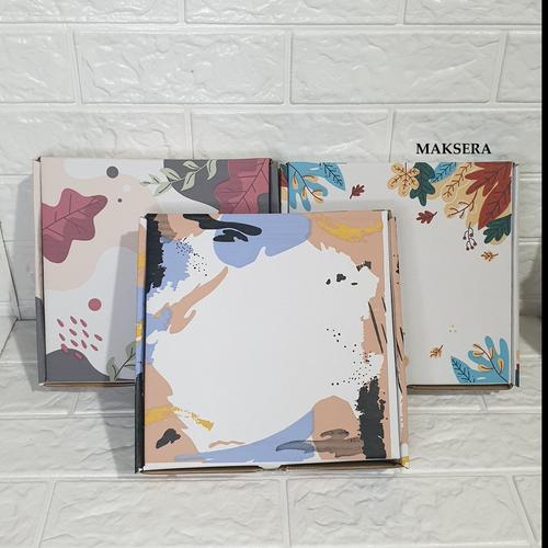 Jual BOX 21x21x5 KARDUS PACKING / HAMPERS / KEMASAN / GIFT /KARDUS ...