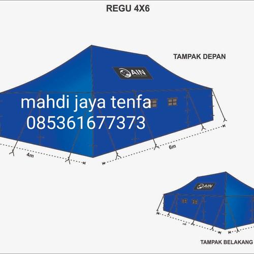 Jual tenda regu ukuran 4 m x 6 m - Jakarta Utara - mahdi jaya tenda ...