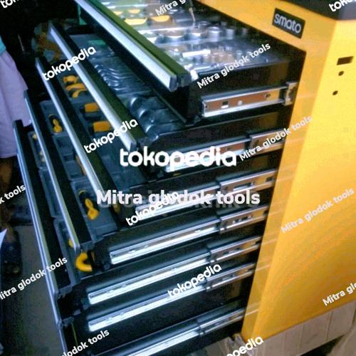 Jual SMATO Tool box 7 susun tool kit set 221 pcs tool box lemari kabinet - Jakarta Utara - Mitra ...