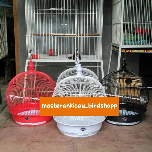 Jual sangkar kandang besi bulat fullsett burung kecil burcil - Jakarta ...