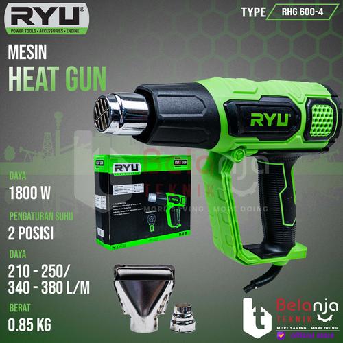 Promo RYU HEAT GUN HOT GUN RHG 600-4 MESIN PEMANAS RHG600-4 RHG 600 4 ...